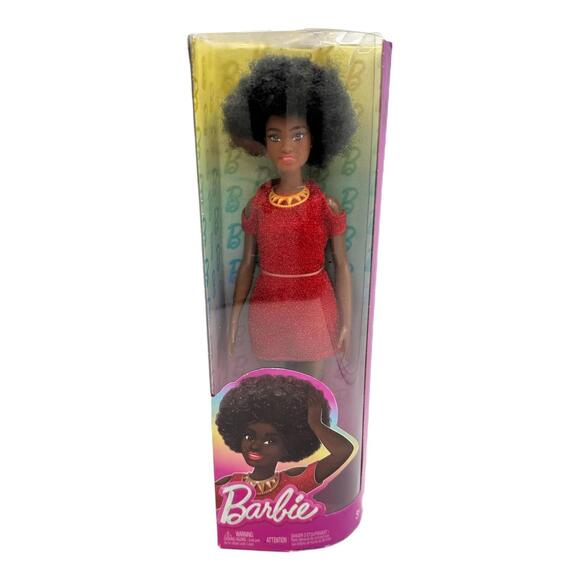 Barbie | Toys | Barbie Fashionistas Black Doll 22 With Natural Black ...